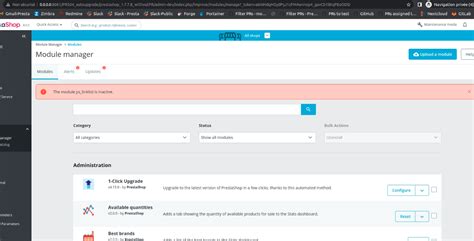 Autoupgrade Bo Impossible To Upgrade The Linklist Module After An Upgrade From 17 To 80