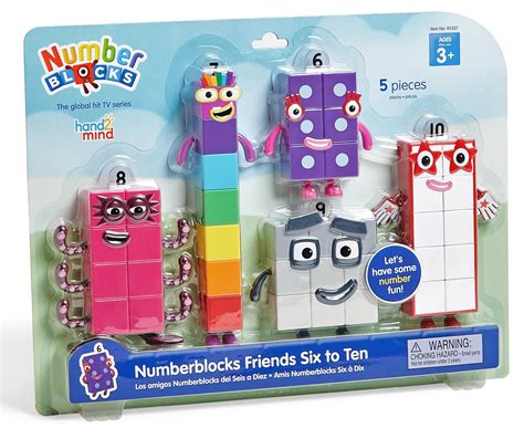 Buy Hand2mind Numberblocks Friends Six To Ten