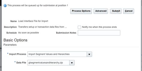 How To Import Segment Value Via Fbdi