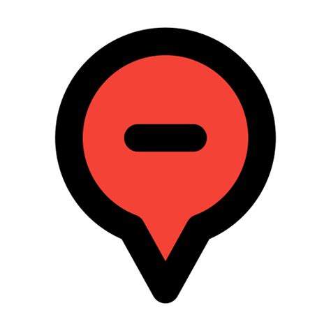 Pin Generic Outline Color Icon