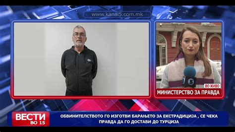 Започната е процедурата за екстрадиција на Љупчо Палевски од Турција Youtube