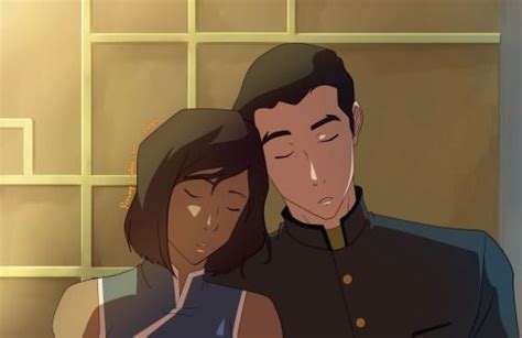 Korra And Mako Sleeping