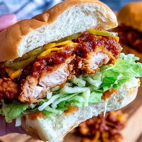 Spicy Crispy Chicken Burger The Ultimate Fried Chicken Sandwich