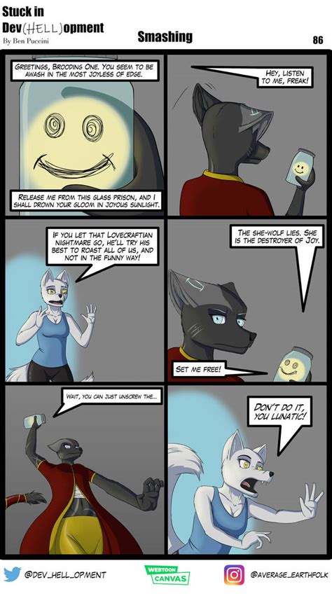 Smashing Stuck In Devhellopment 86 By Averageearthfolk On Deviantart