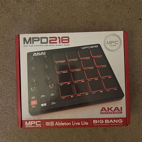 The Mpd218 Is A Midi Over Usb Pad Controller Perfect Depop
