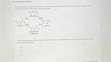 Solved The Phenomenon Of Configuration Inversion In A