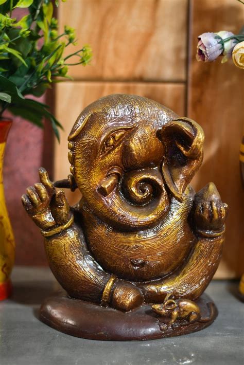 Modak Ganesh Statue At Best Price In Meerut By Articraft Id