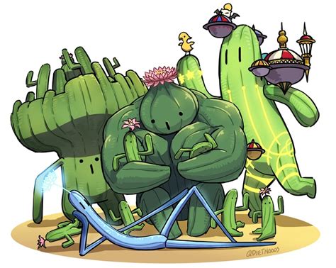 Moogle Chocobo Sabotender Lunatender Barreltender And 1 More Final Fantasy And 1 More