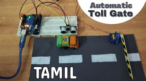 Diy Automatic Toll Gate Using Ardino Uno In Tamil Youtube