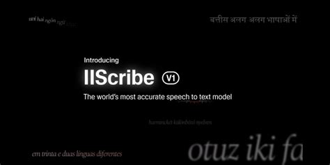 Elevenlabs Launches Scribe Its Multilingual Speech To Text Model With Superior Accuracy