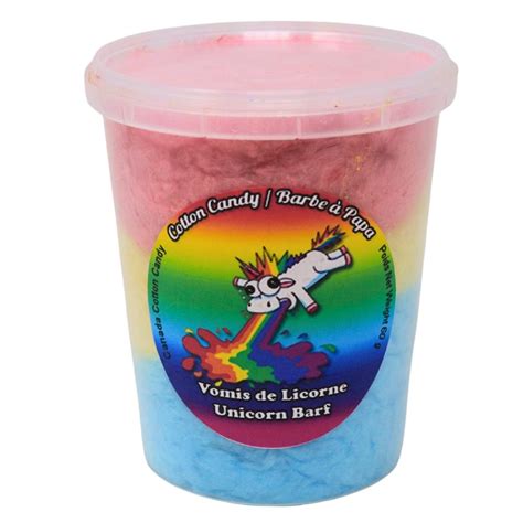 Cotton Candy Rainbow Unicorn Barf Candy Funhouse Us