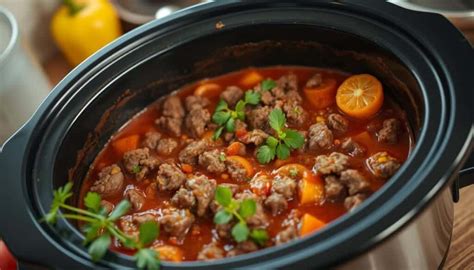 Top 10 Slow Cooker Ground Beef Recipes For Easy Dinners