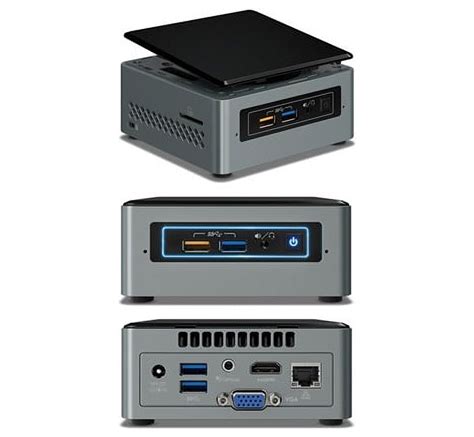 Intel Nuc 7th Gen Replacement Lid Black