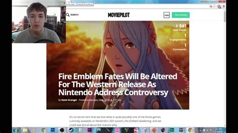 Fire Emblem Fates Censored Youtube