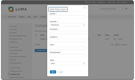 Steps To Configure Magento 2 Company Users Account For B2b Company