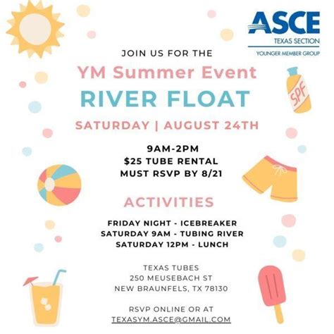 Join The Asce Texas Section Younger Members Committee For A Fun Day Of