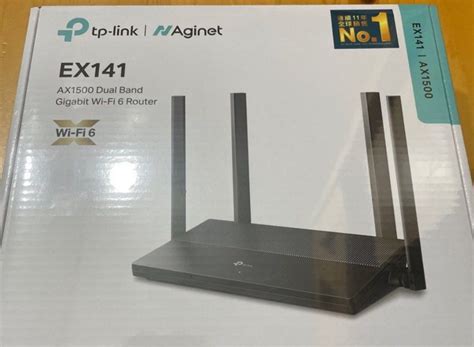 Tp Link Ex141 Ax1500 Wifi 6 Router 電腦＆科技 電腦周邊及配件 Wifi及上網相關產品 Carousell