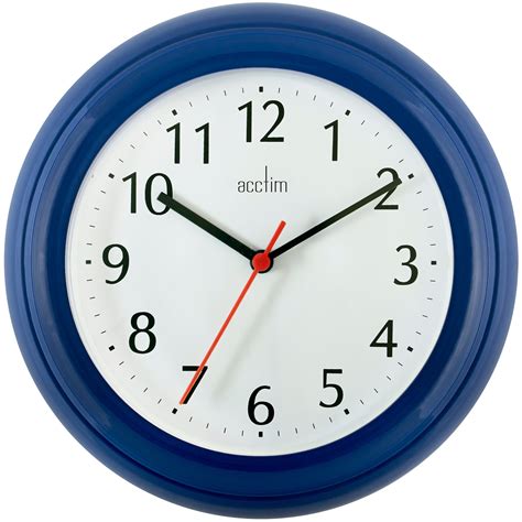 Wycombe Blue Wall Clock 225cm Ticktockclocks