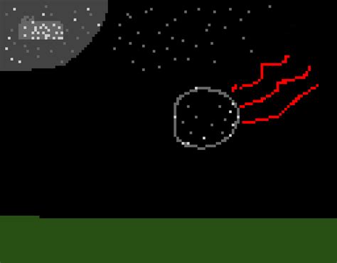 Asteroid 2 Pixel Art