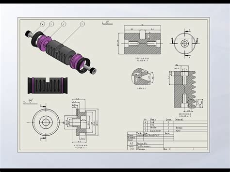 Exploded View Autocad