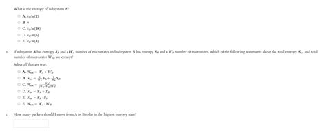 Solved A The Next Two Problems Deal With Two Systems In Chegg