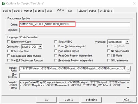 Stm32f103c8t6新建固件库模板（可自取）stm32f103c8t6固件库 Csdn博客
