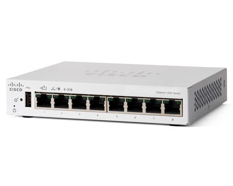 Cisco Catalyst 1200 8t D Smart Switch 8 Port Ge Ext Ps