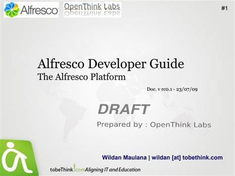 Alfresco Activity Workflow Pdf Computer Software And Applications Computing