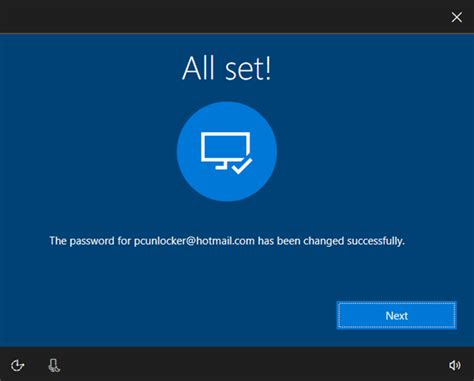 Reset Microsoft Account Password From Windows 10 Lock Screen Tutorial