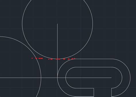 Drawing A Circle Intersecting With Another Circle At A Point And A Line At A Point R Autocad