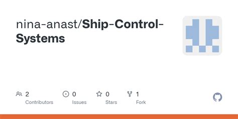 GitHub Nina Anast Ship Control Systems