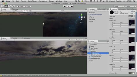 76 Unity3d Tutorial Day Night Cycle Part 5 Youtube
