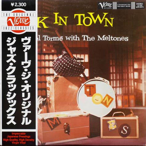 Mel Tormé With The Mel Tones Back In Town Japanese Pressing Vinyl Pussycat Records