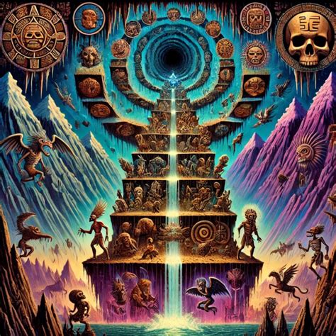 Mictlán El Inframundo Azteca Y El Viaje Del Alma En La Cosmovisión De