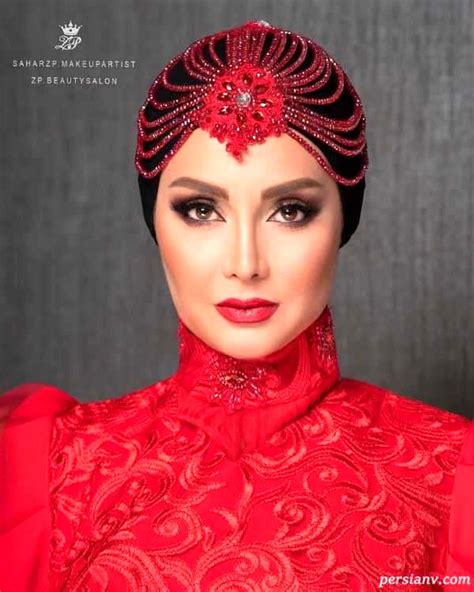 عکس های مدلینگ مریم خدا رحمی آهوی سریال ستایش با لباس قرمز