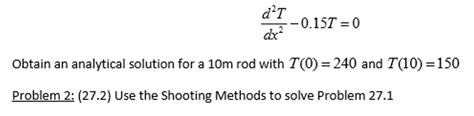 Solved I Need A Matlab Script To Solve The Problem Using Chegg