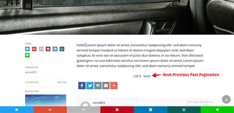 How To Enable Post Pagination In Single Page Amp Tutorials
