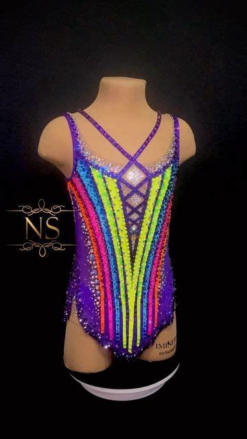 Художественная гимнастика On Instagram Прелестный купальник на лямочках