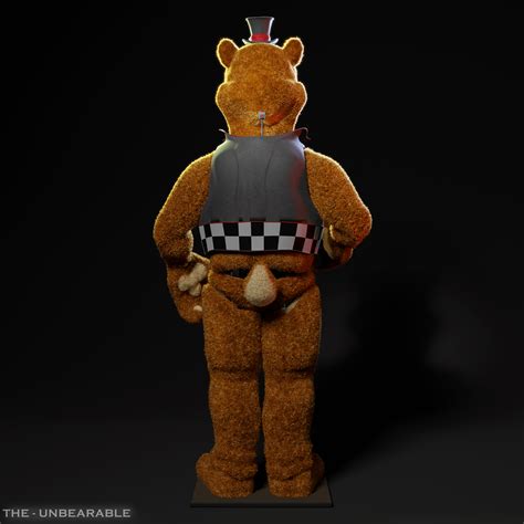 Realistic Freddy V2 Renders Fnaf Blender Rfivenightsatfreddys