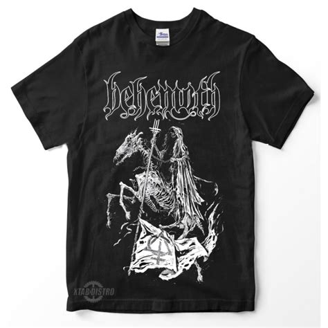 Behemoth T Shirt Equis Premium Tshirt Behemoth Black Metal Shopee