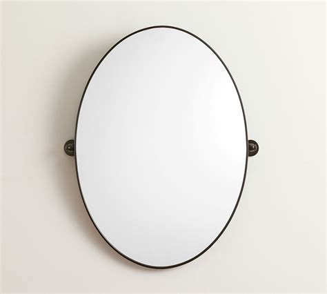 Sansome Oval Pivot Mirror Pottery Barn