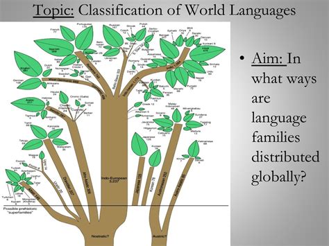 Ppt Topic Classification Of World Languages Powerpoint Presentation