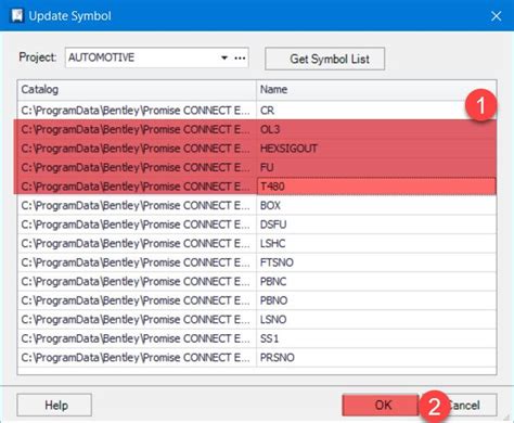 Openutilities Symbol Modification Not Reflected In Project Communities