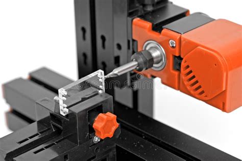 Small Diy Milling Machine For Education And Hobby Stock Image Image Of Equipment Mechanical