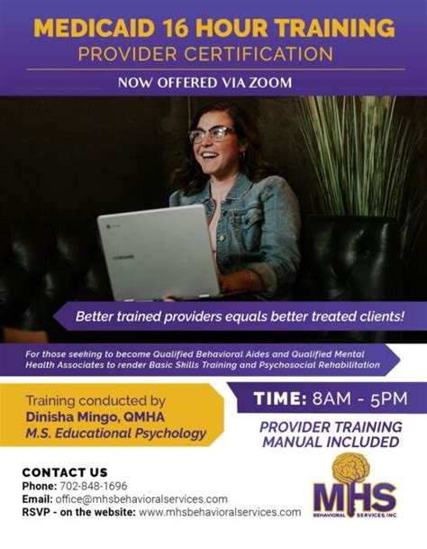 16 Hour Medicare Training Provider Certification Mingo Health Solutions