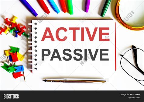 White Text Passive Image And Photo Free Trial Bigstock