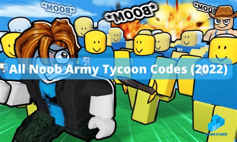Noob Army Tycoon Codes February Complete List HDG