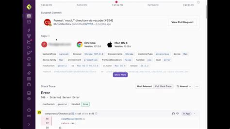 sentry on linkedin syntax highlighting is now in your stack trace 🧘 from python to…