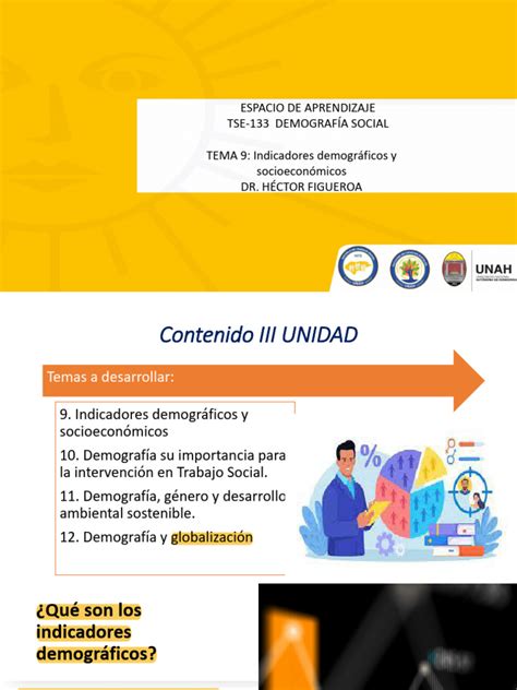 Tema 9 Indicadores Demograficos Y Socioeconomicos Pdf Población