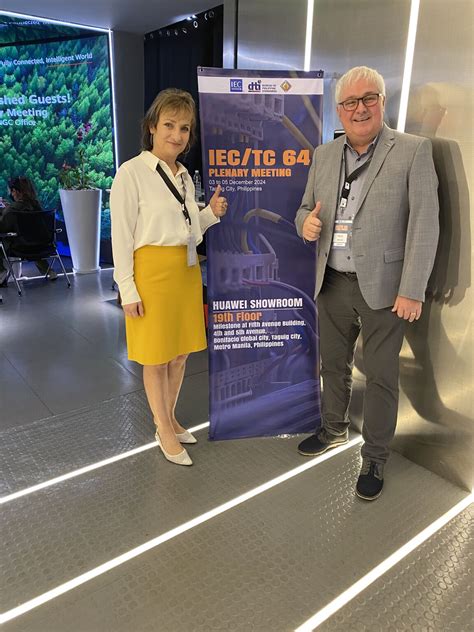 Iec Tc64 Plenary Meeting In Manila We As A Delegation Of Hager At The Plenary Iec Tc64